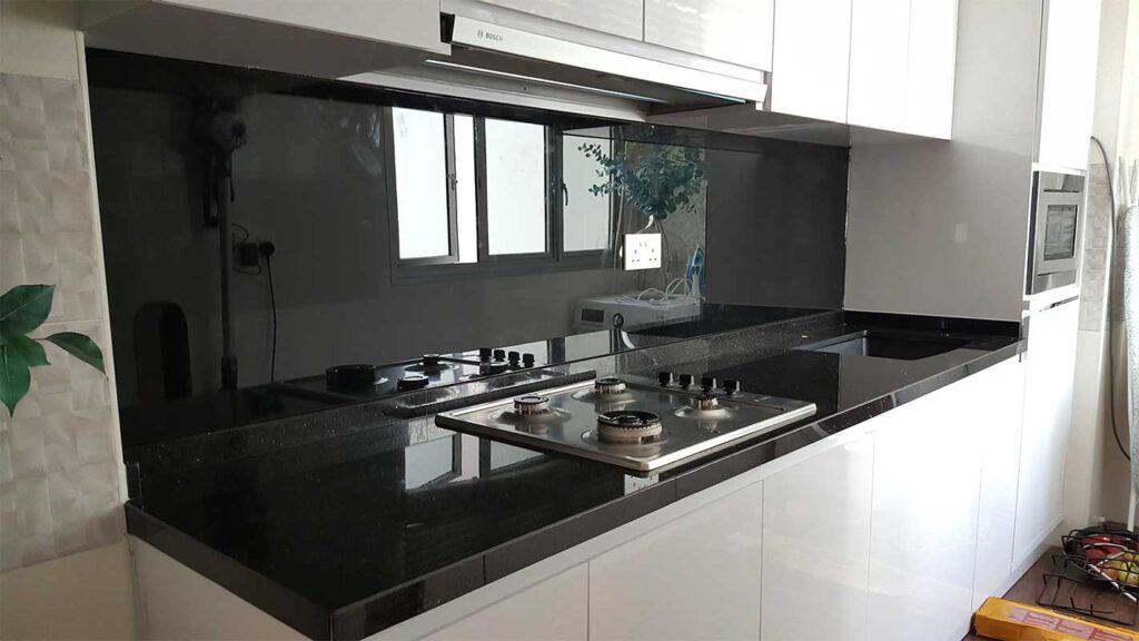 Kitchen Backing Glass | Soon Li Glass Services Pte Ltd